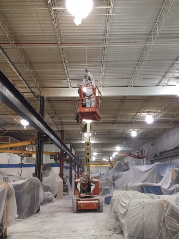 Industrial Grade Ceiling Cleaning - Painters USA