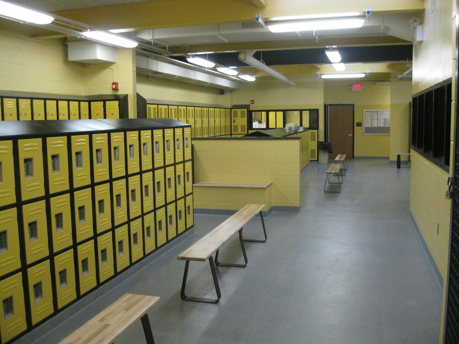 High School Gym Lockers