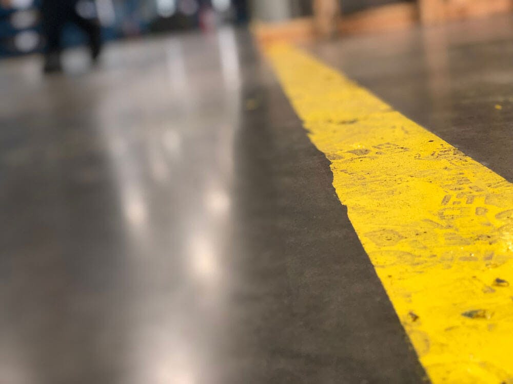 Line Striping: Checking Floor Markings to Streamline Work