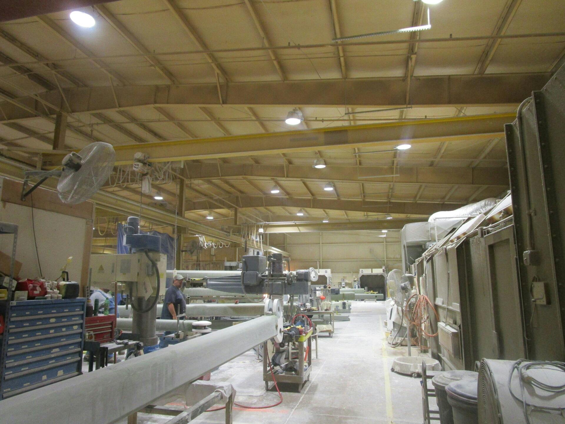 Commercial-Industrial dust cleaning