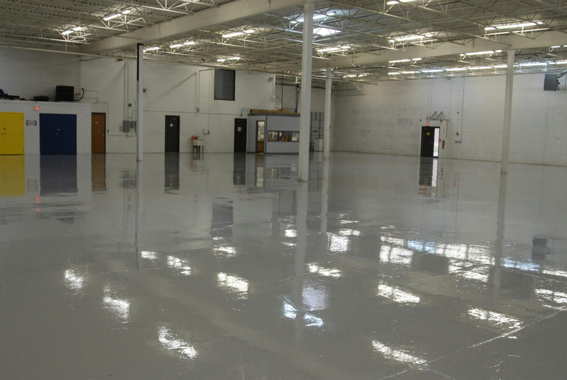 Concrete polishing: Gloss levels from dull to shiny